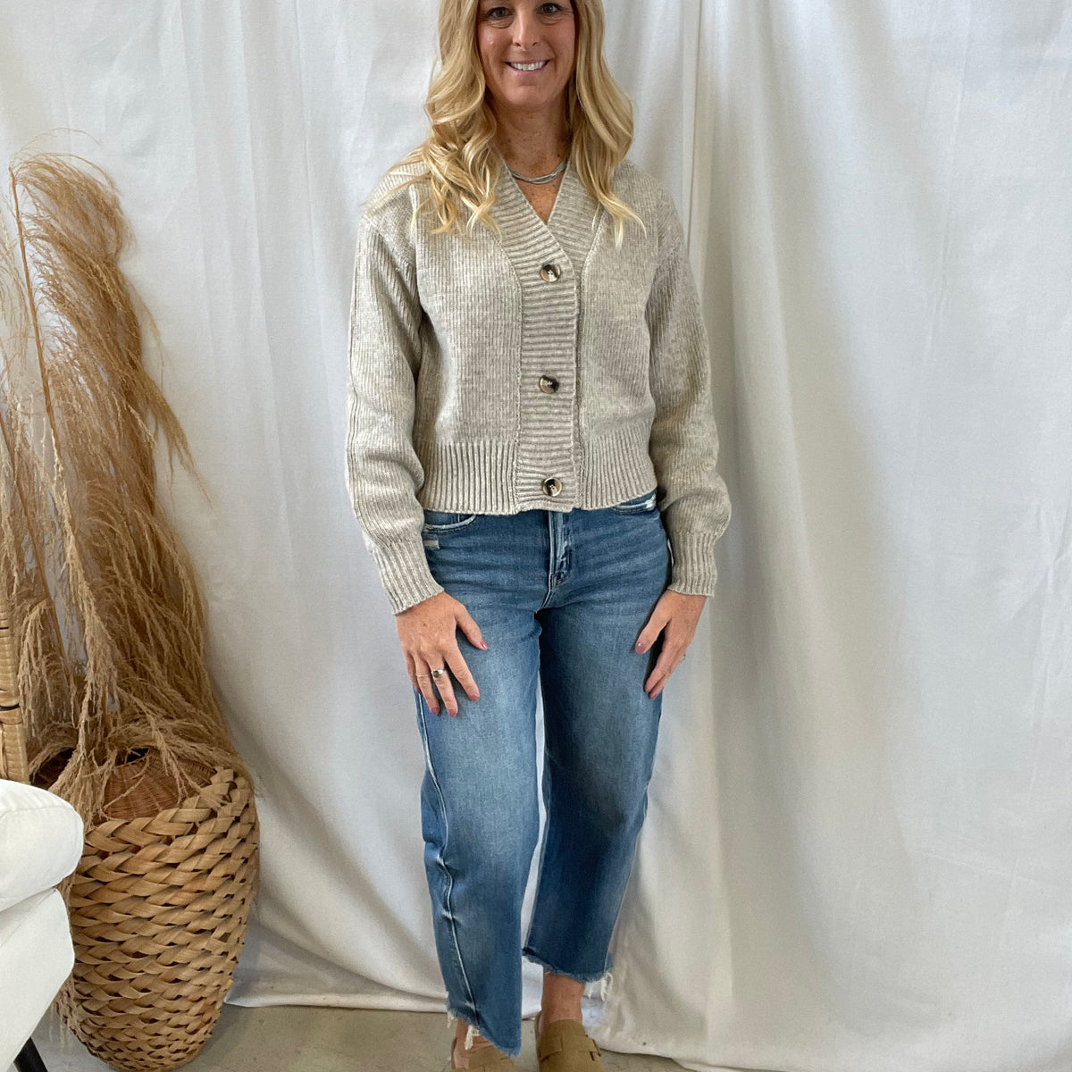 Zen Button Down Cardigan-Mocha – The Silo Boutique