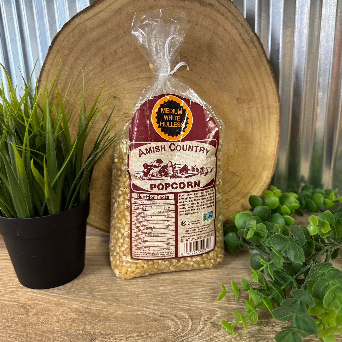 Medium White Hullness Popcorn-2lb – The Silo Boutique