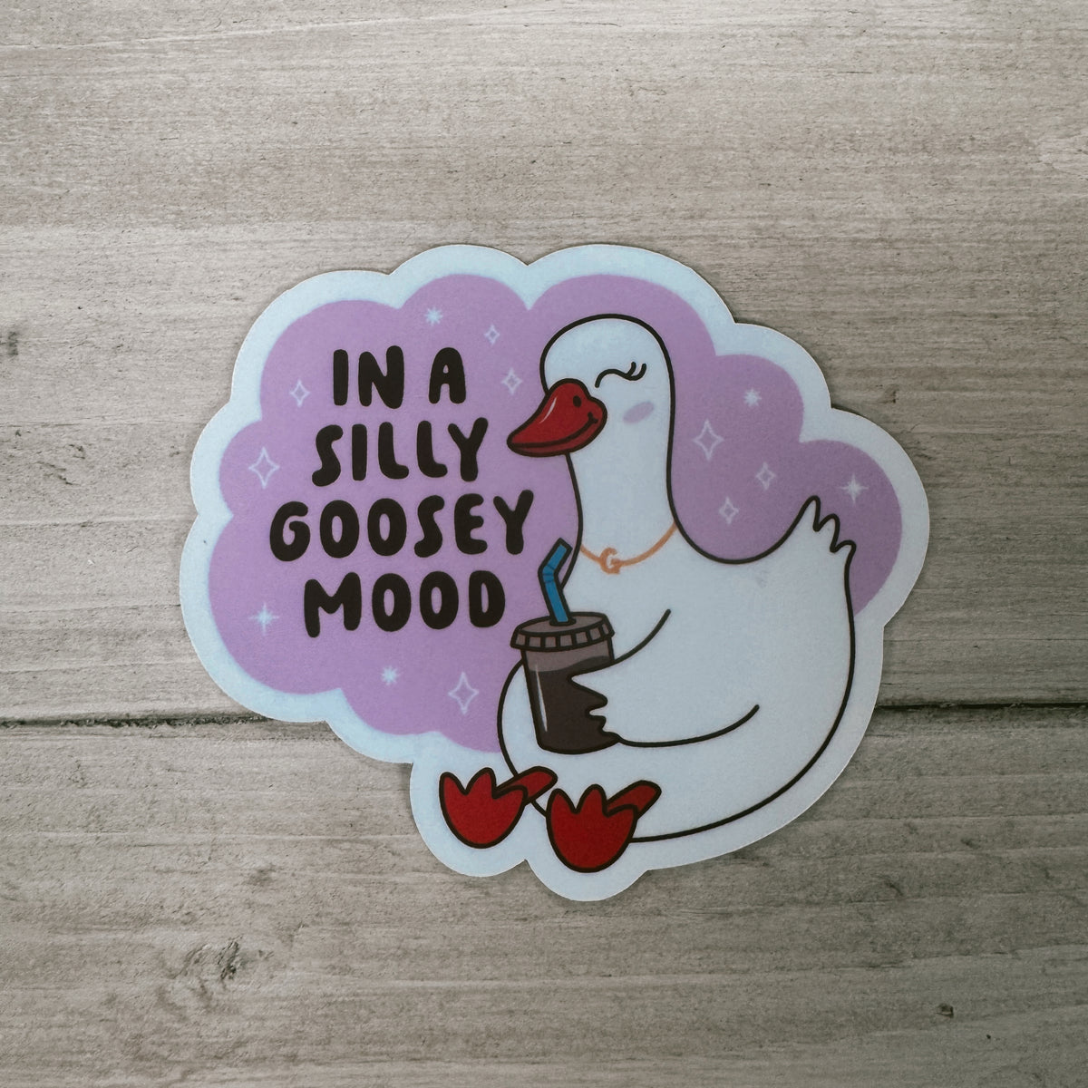 Silly Goosey Mood Sticker – The Silo Boutique