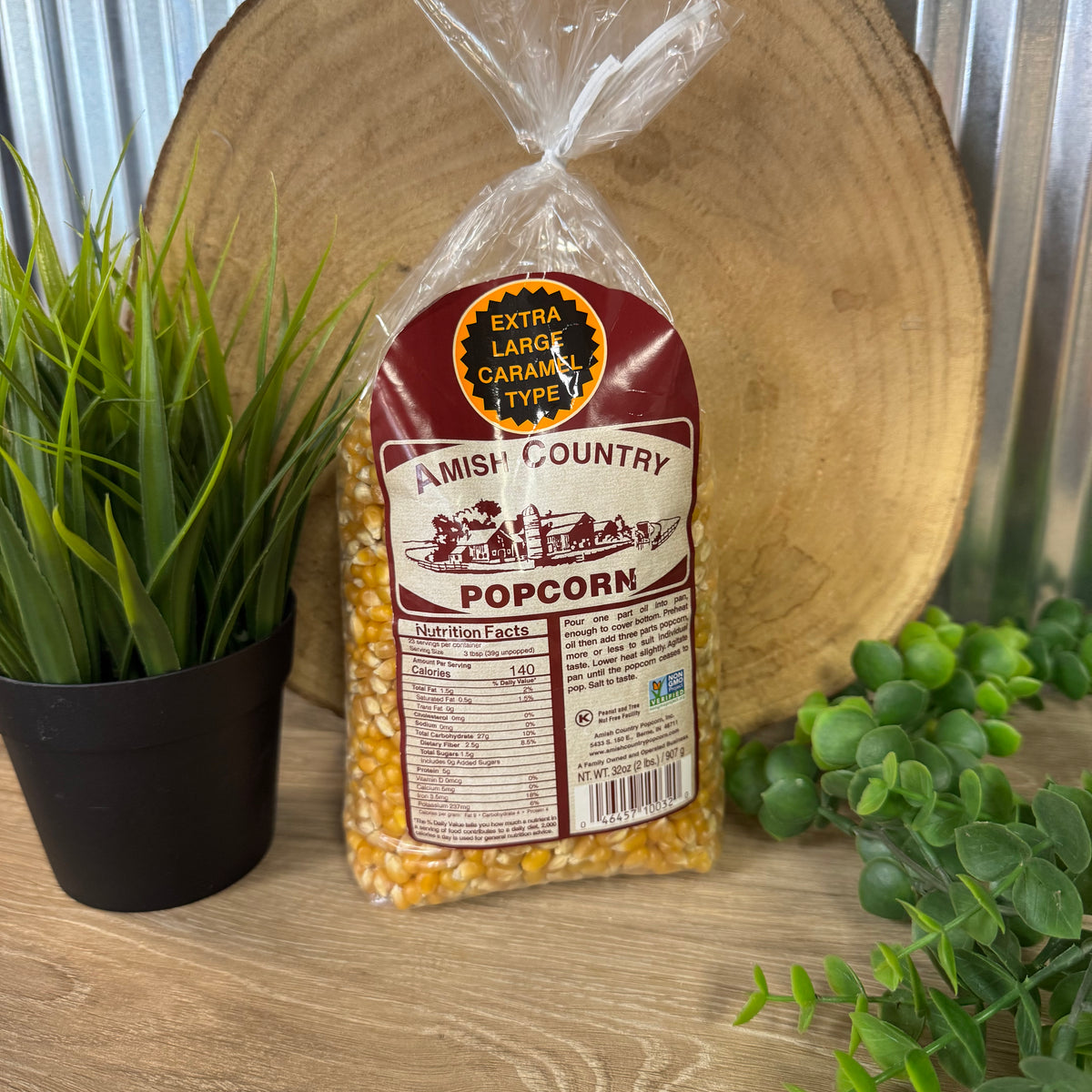 2lb Bag of Extra Large Caramel Popcorn – The Silo Boutique