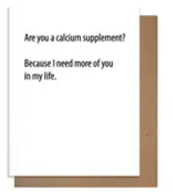 Calcium Card – The Silo Boutique
